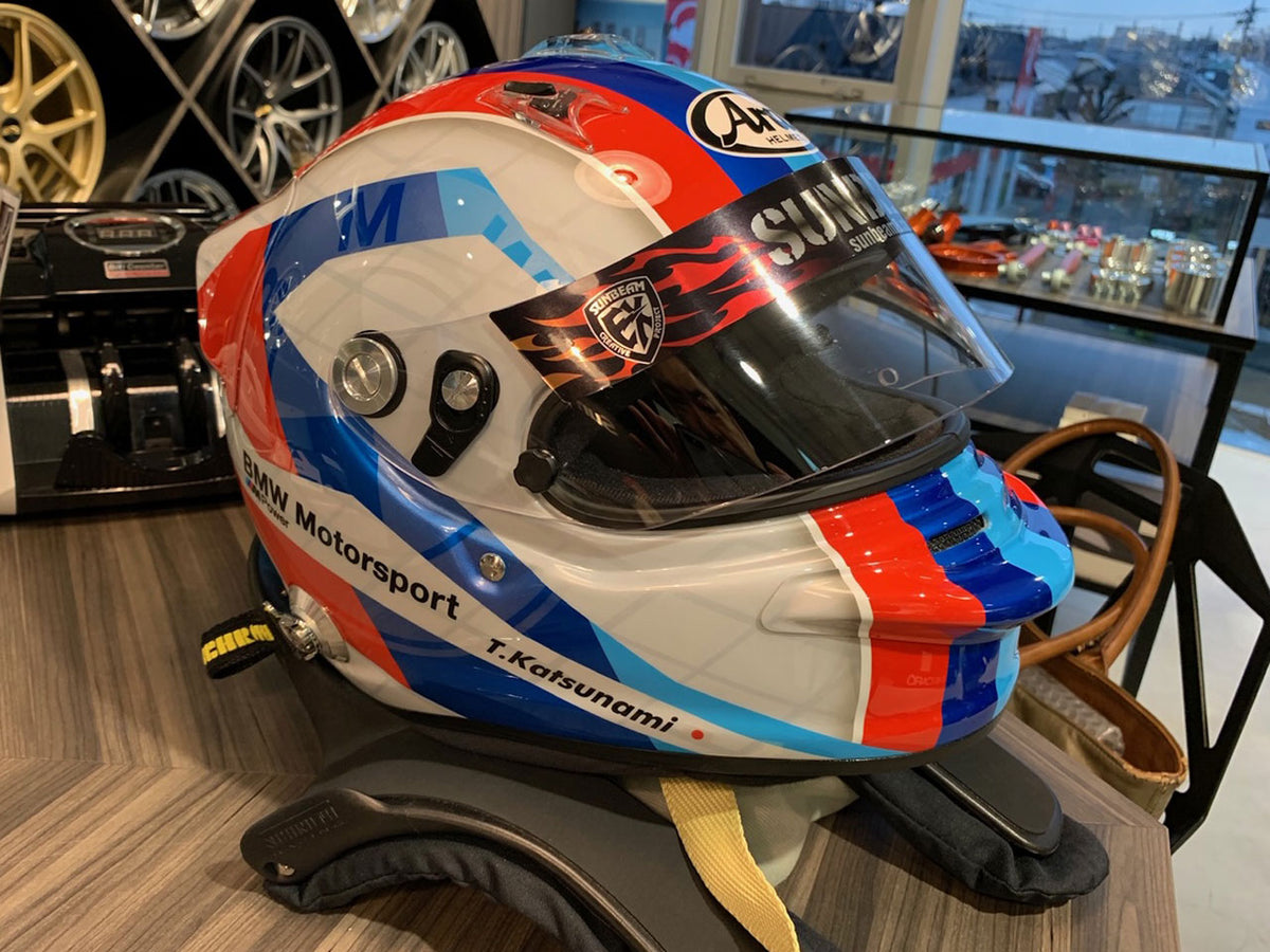 SUNBEAM HELMET VISOR STICKER – SunBeam motorsports official store